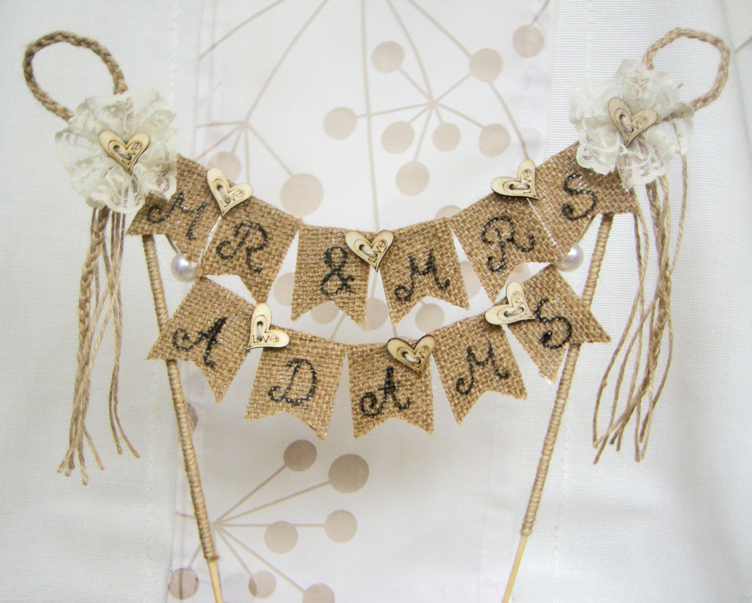 Wedding Cake Banner Wedding Cake Topper Wedding Cake - Etsy