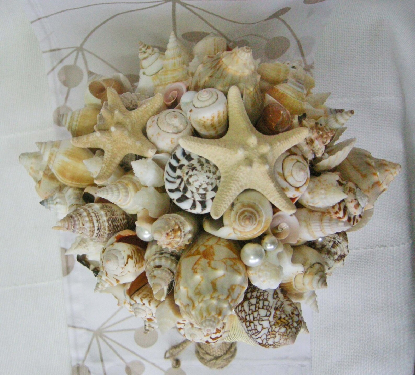 Sea Shell Bouquet Bridal Bouquet Sea Bridesmaid Bouquet | Etsy