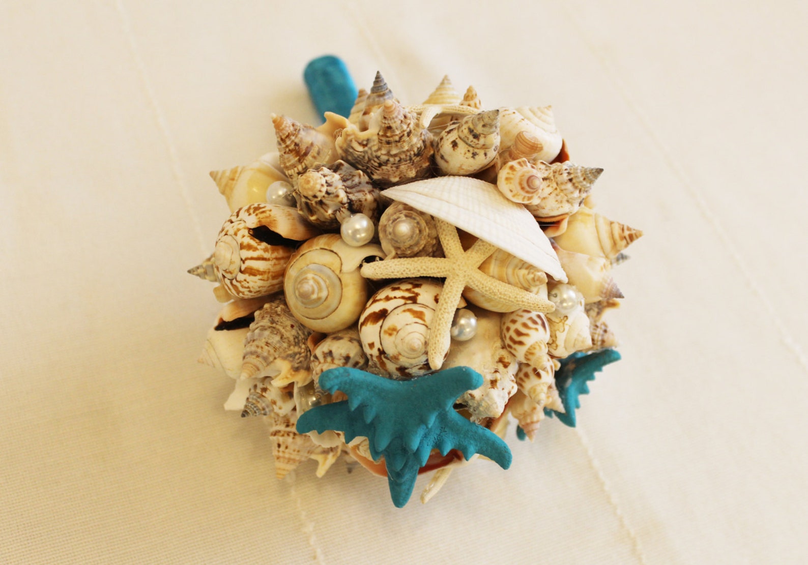 Sea Shell Bouquet Bridal Bouquet Sea Bridesmaid Bouquet | Etsy