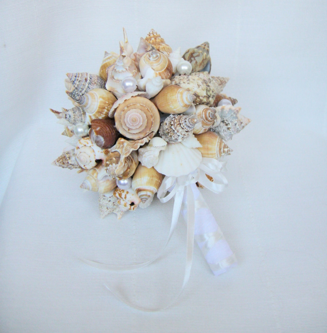 Sea Shell Bouquet Bridal Bouquet Sea Beach Wedding Wedding - Etsy