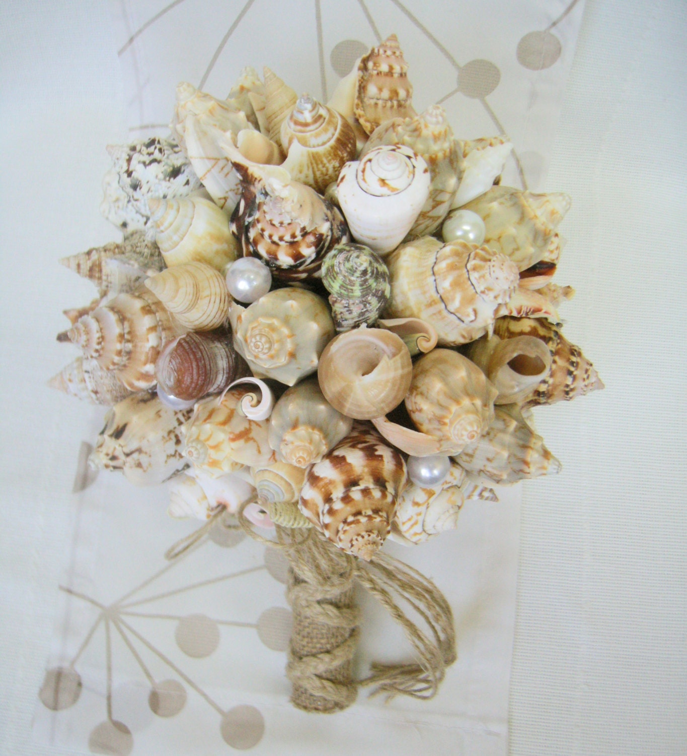 Sea Shell Bouquet Bridal Bouquet Sea Bridesmaid Bouquet - Etsy