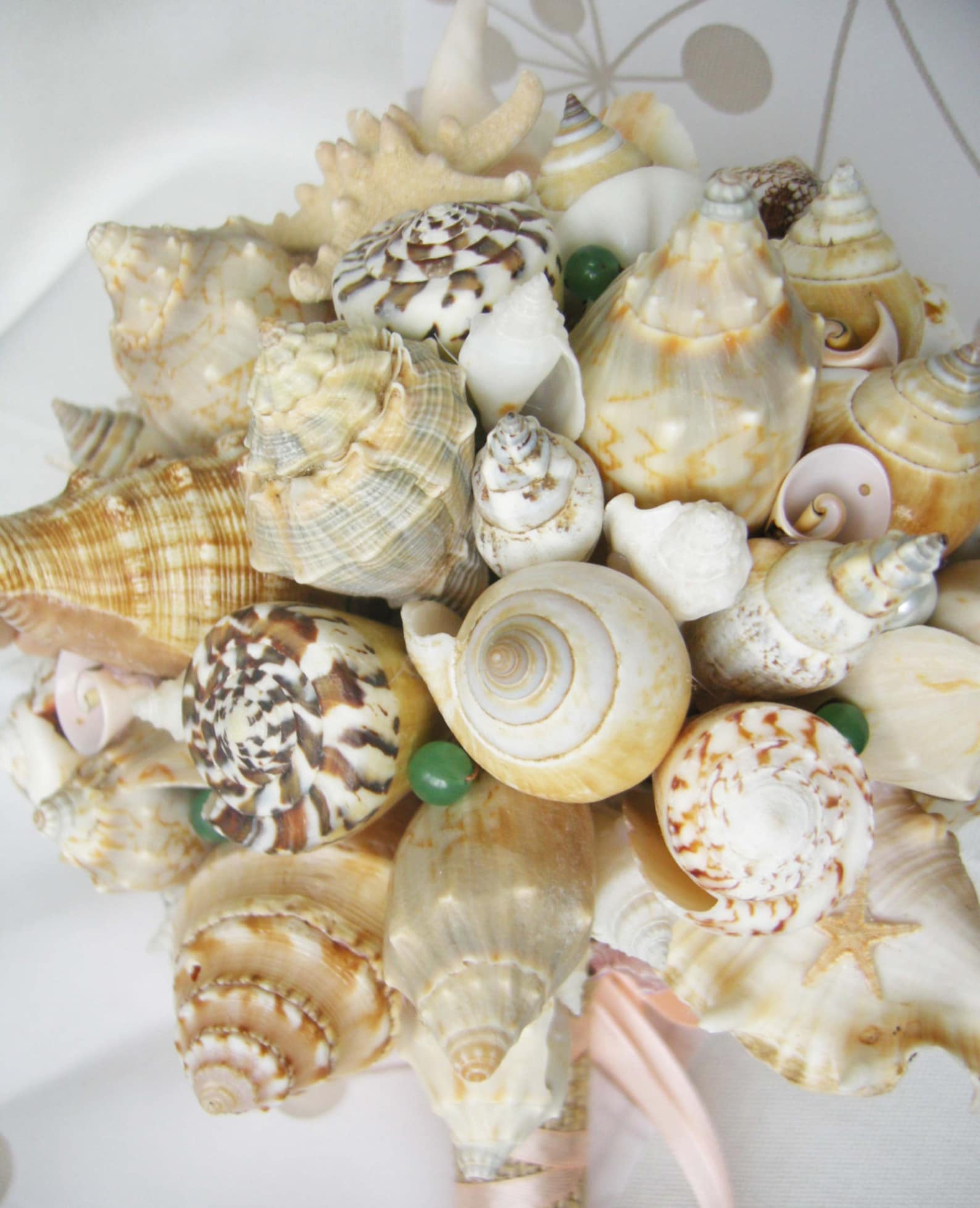 Sea Shell Bouquet, Bridal Bouquet Sea, Bridesmaid Bouquet, Beach ...