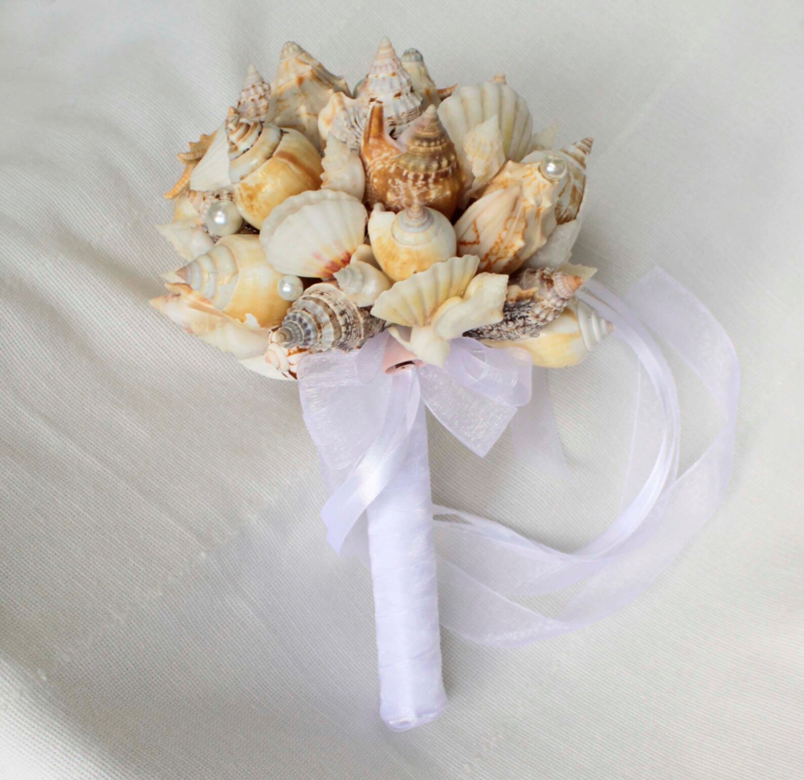 Sea Shell Bouquet Bridal Bouquet Sea Bridesmaid Bouquet - Etsy