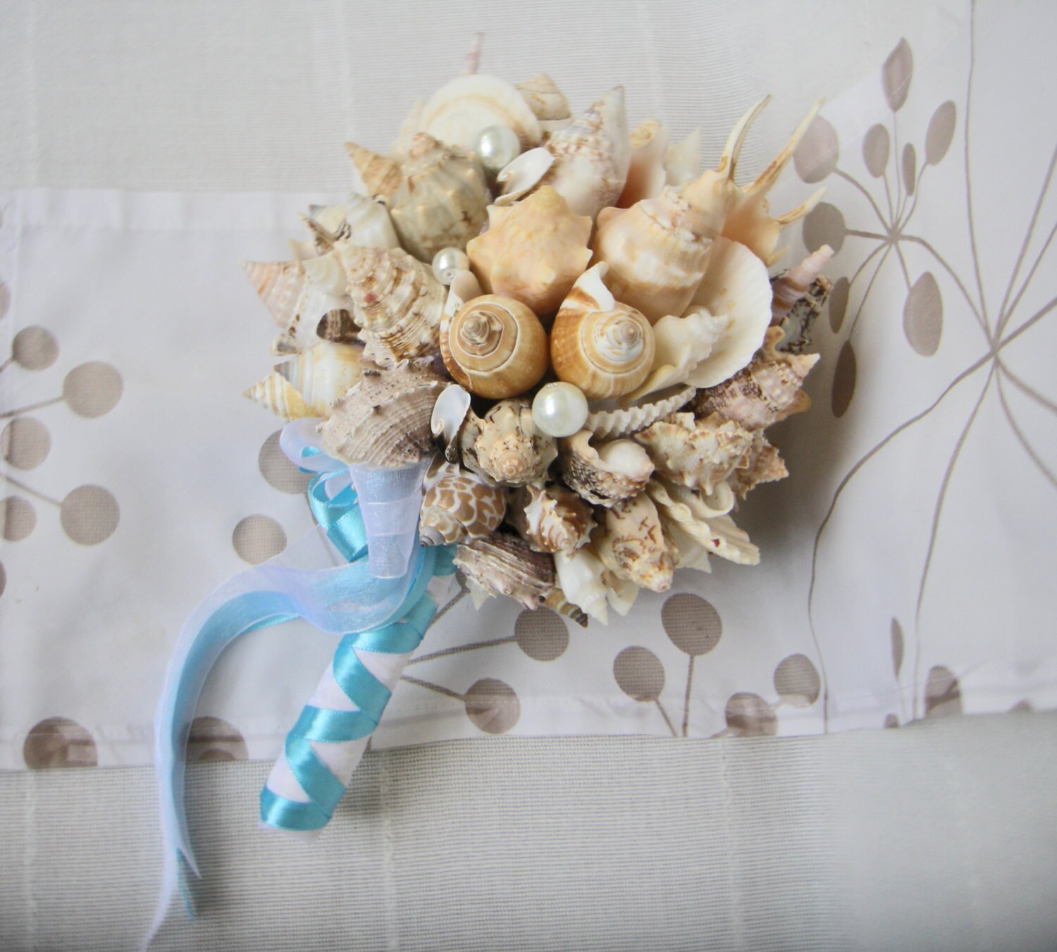 Sea Shell Bouquet, Bridal Bouquet Sea, Bridesmaid Bouquet, Beach ...