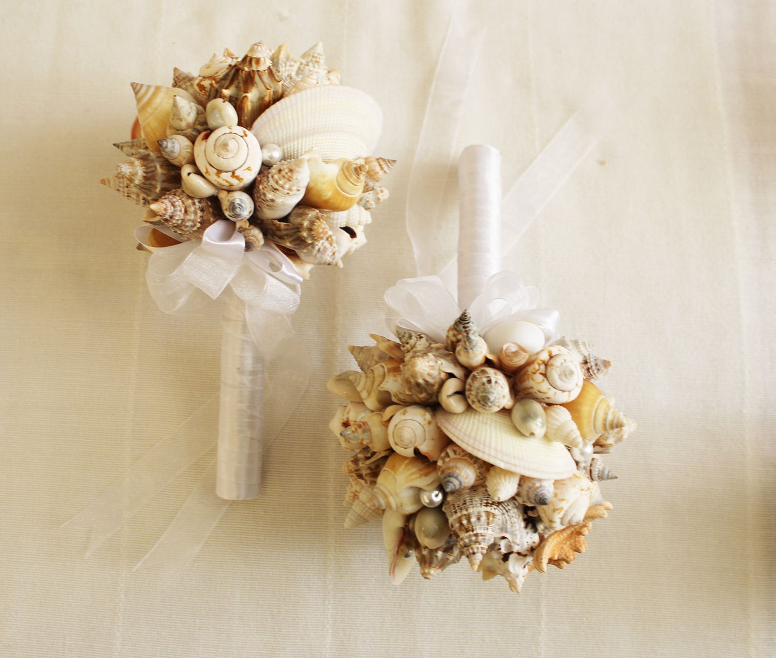 Sea Shell Bouquet, Bridal Bouquet Sea, Bridesmaid Bouquet, Beach ...