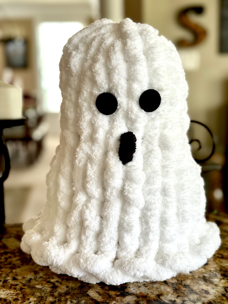 Chunky Knit Ghost - Etsy