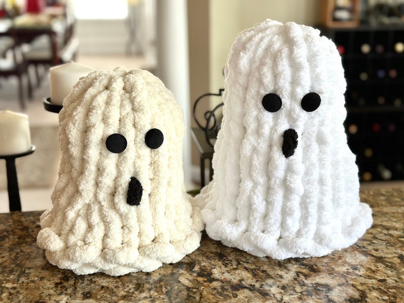 Chunky Knit Ghost - Etsy