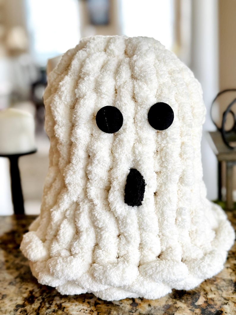 Chunky Knit Ghost - Etsy