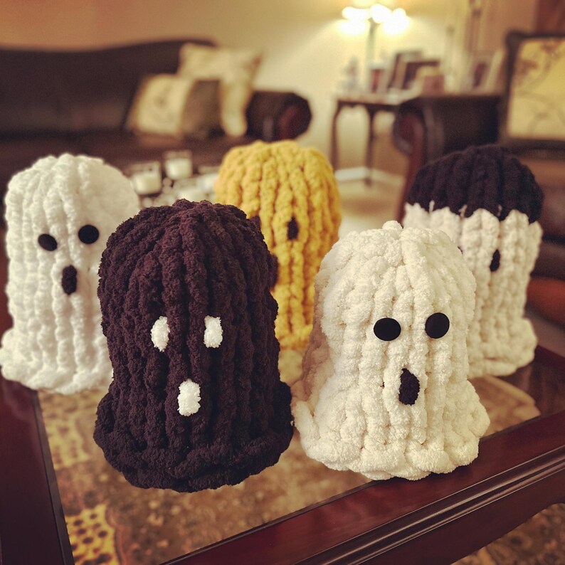 Chunky Knit Ghost - Etsy