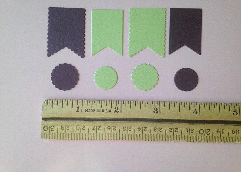 Mini Fishtail Banner Die Cuts - Etsy