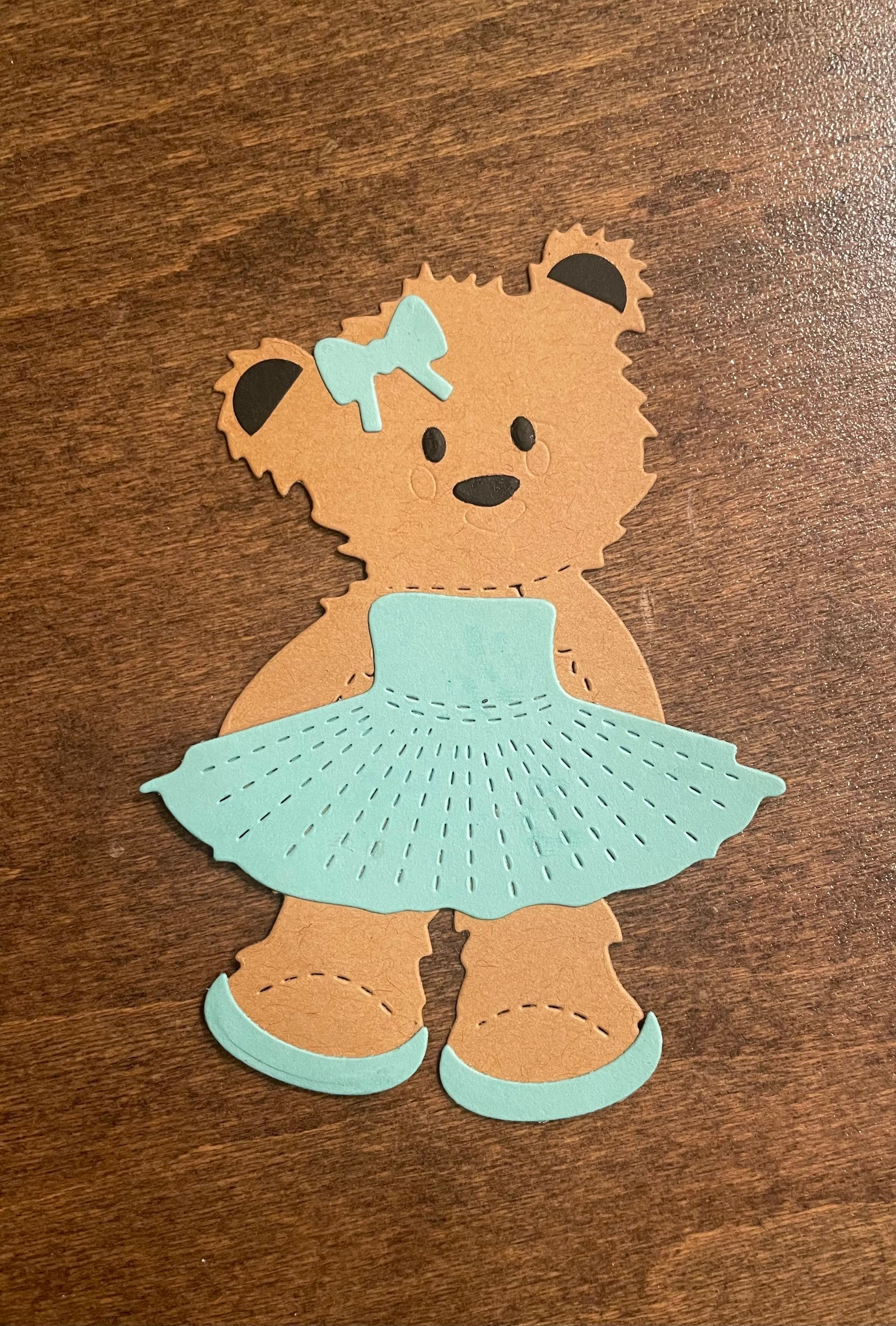 Teddy Bear Die Cuts - Etsy