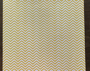Zig Zag Yellow | Etsy