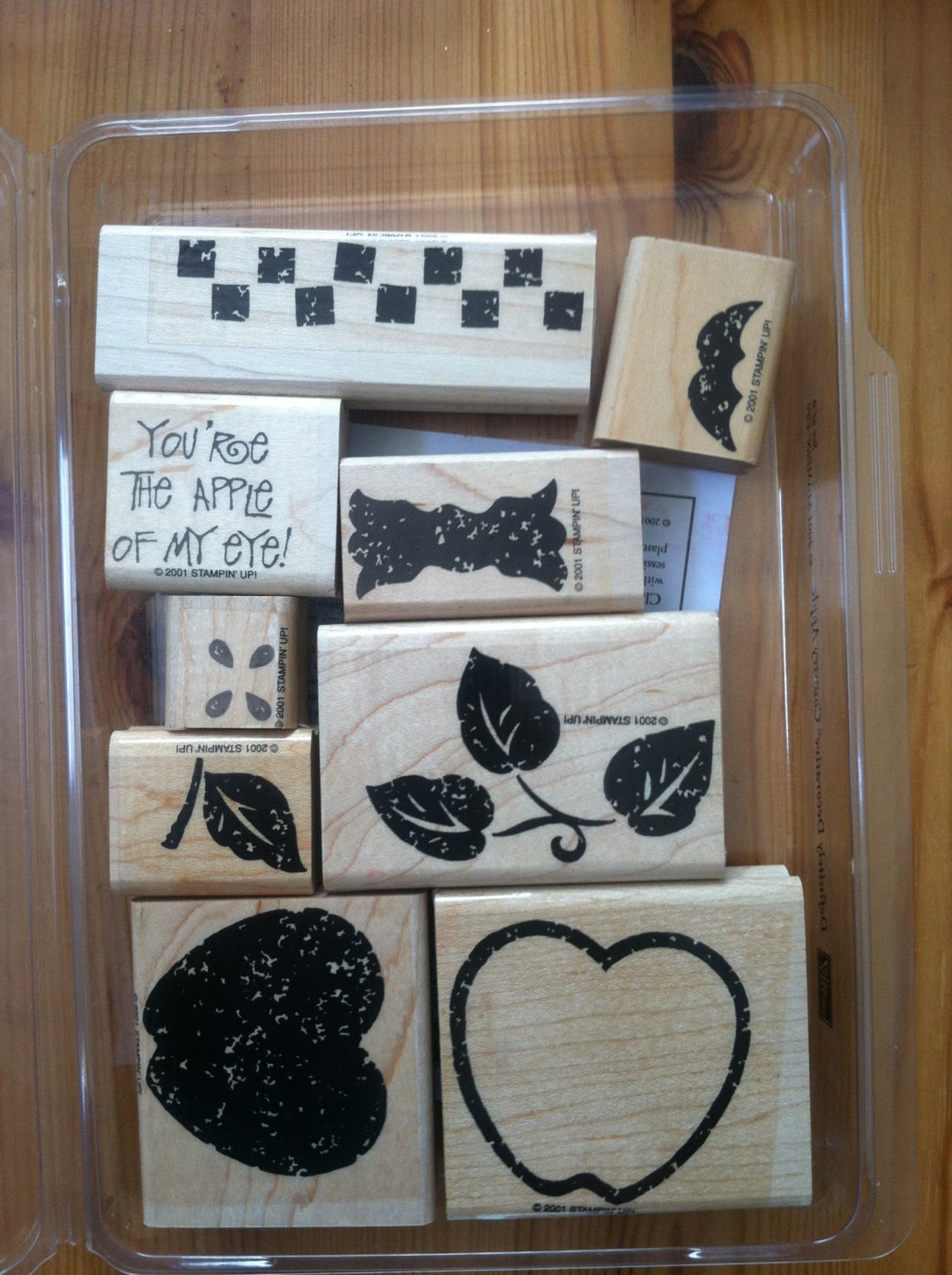 Stampin up Country Apple Stamp Set - Etsy