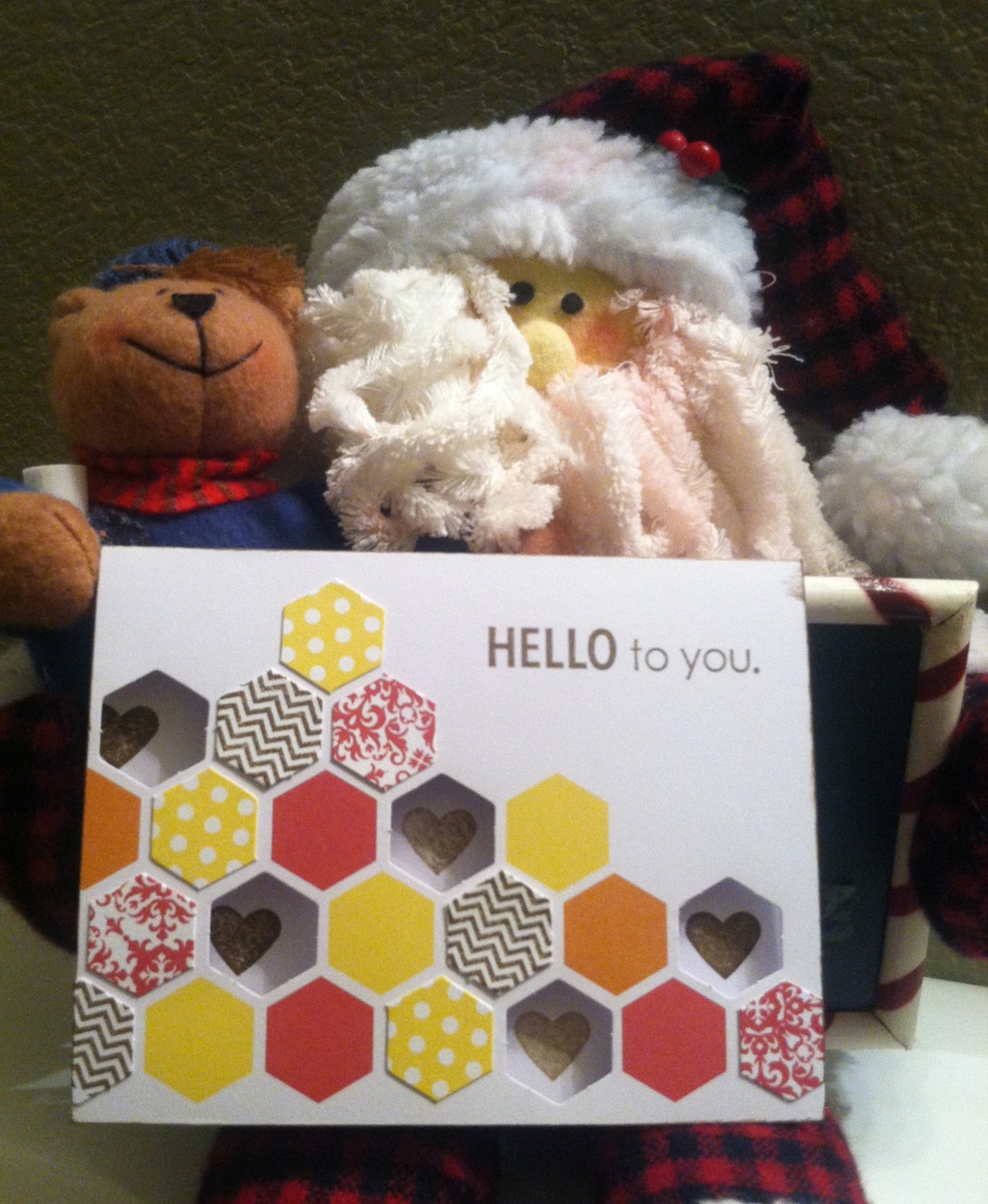 Hello to You Stampin up Greeting Card - Etsy