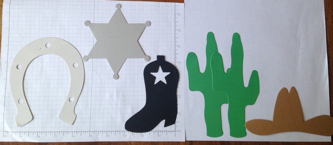 Large Western Die Cuts Bundle - Etsy