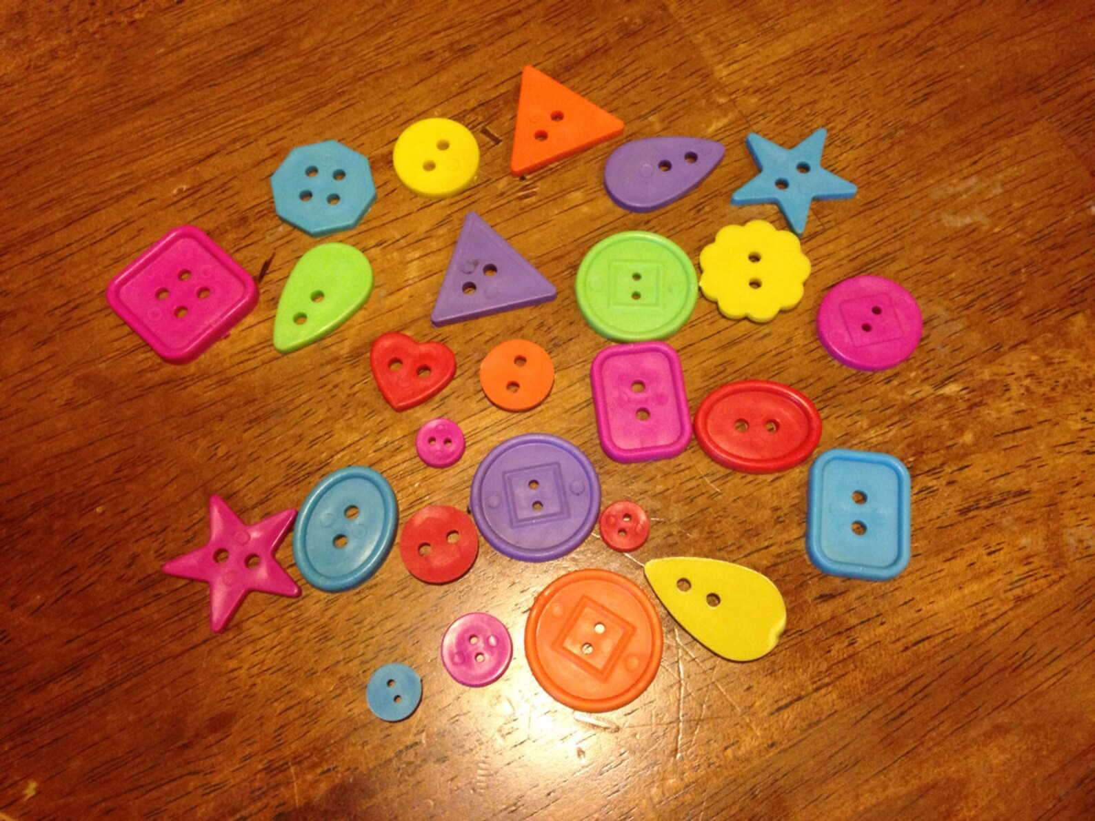 Assorted Plastic Butttons - Etsy