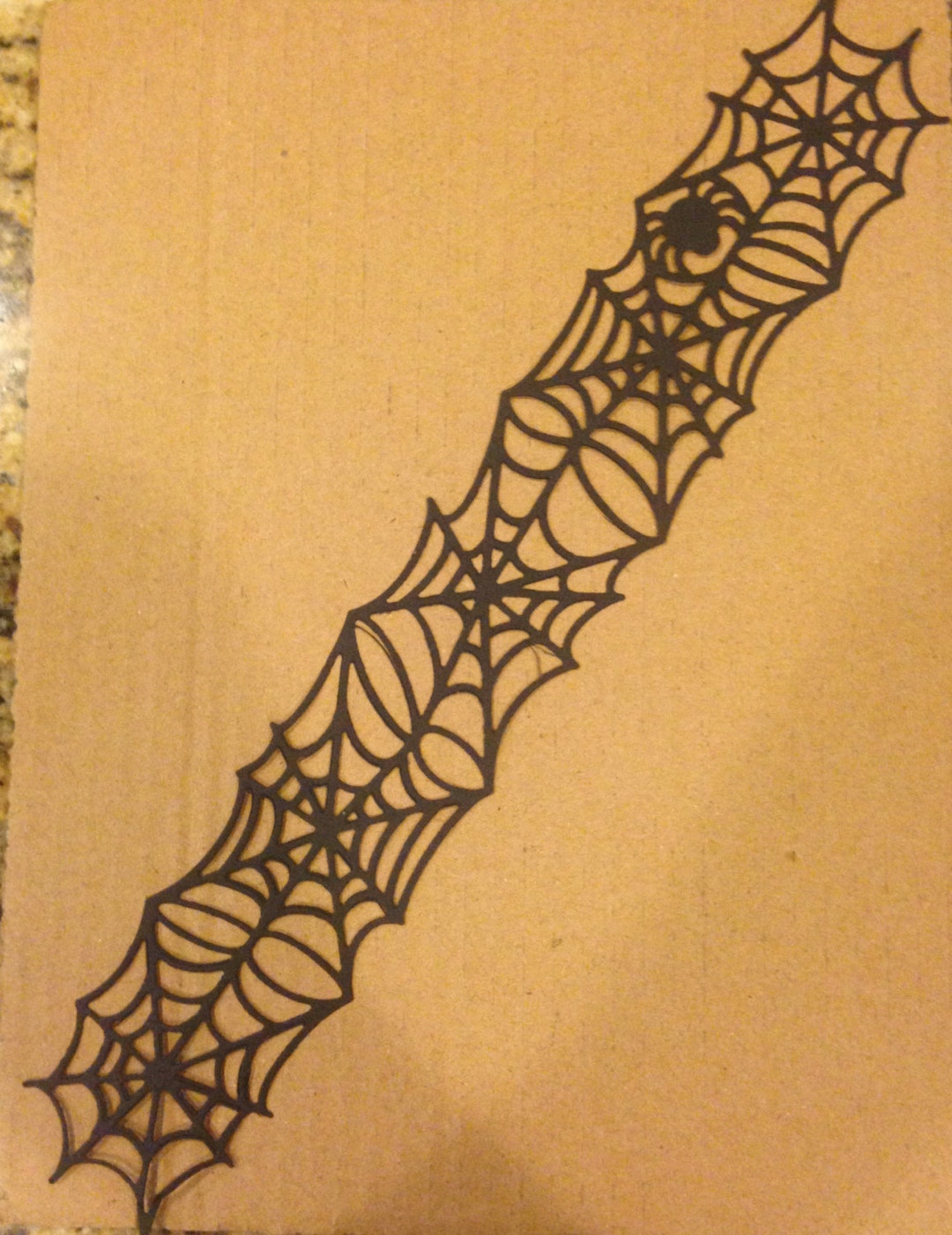 Spiderweb Topper Die Cuts - Etsy