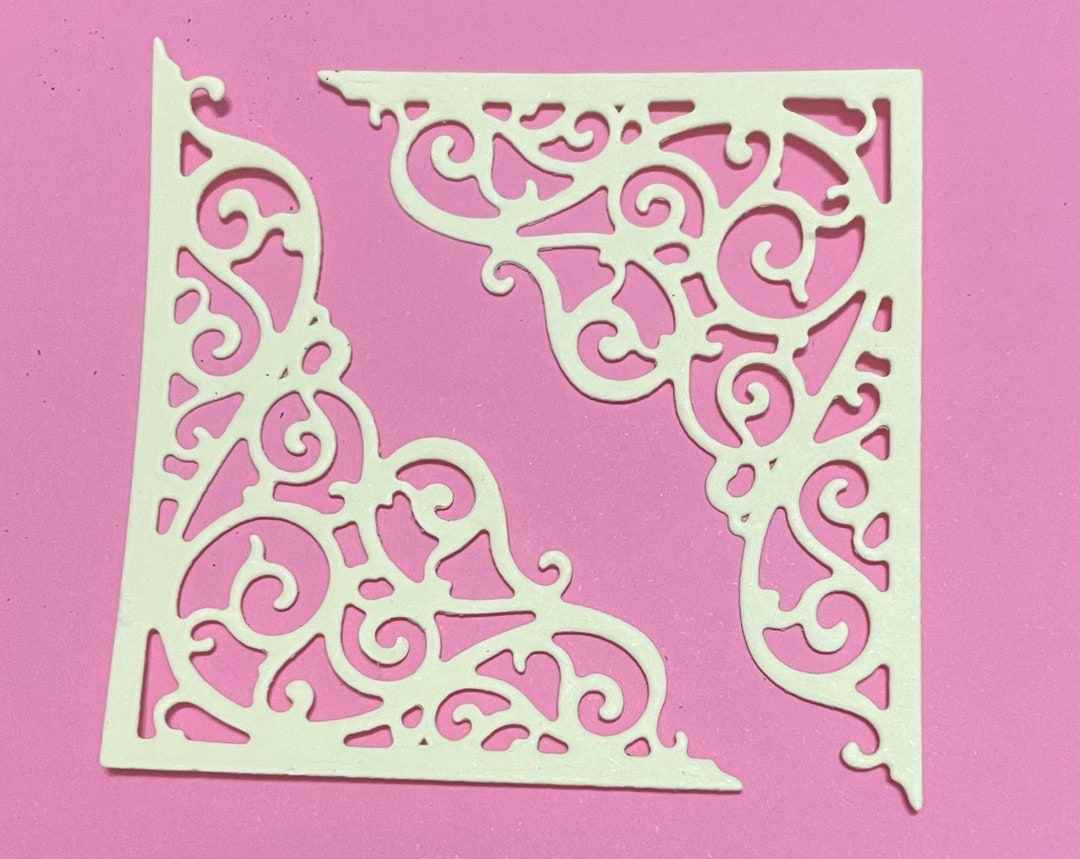 Lacey Border Die Cuts - Etsy