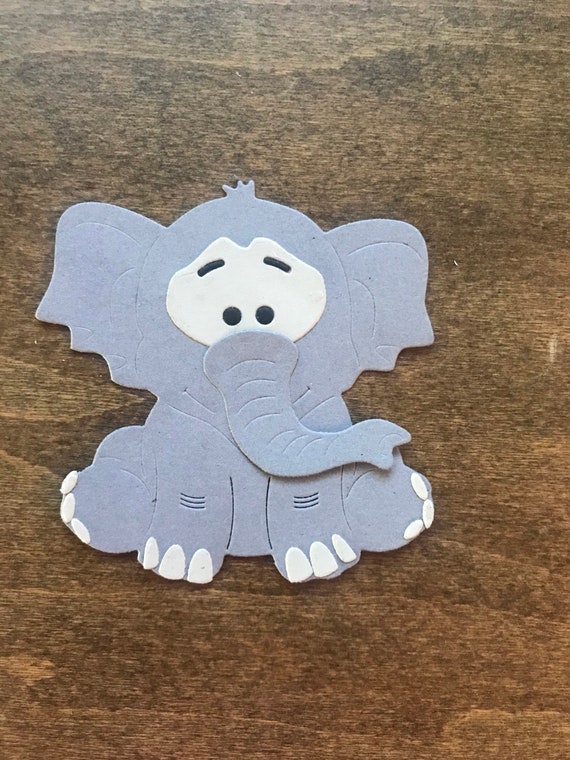 Elephant Die Cuts - Etsy