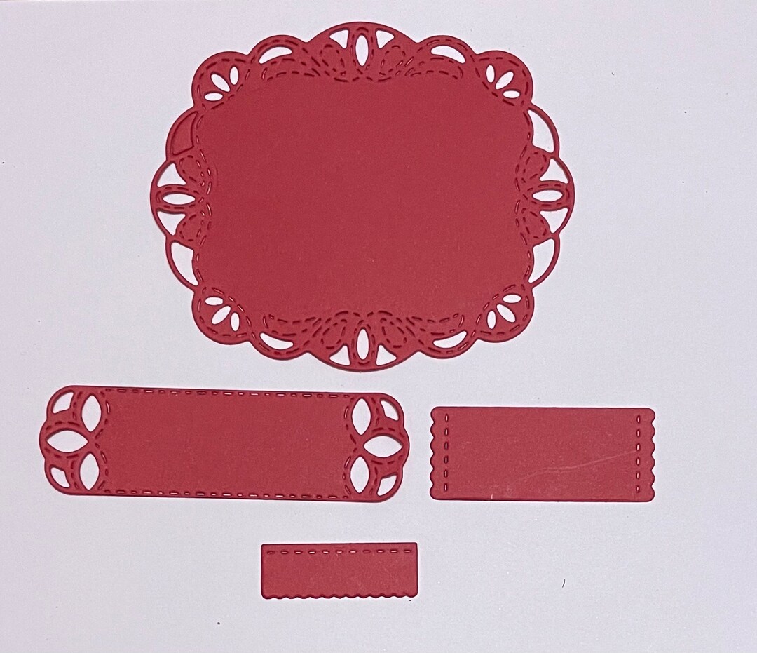 Stitched Tags Die Cuts - Etsy