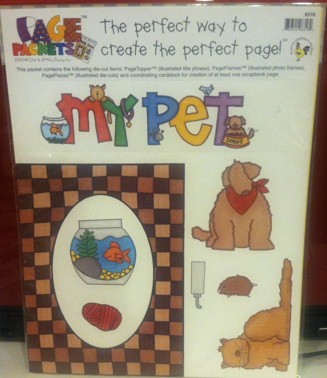 Cock-a-doodle Designs Inc. My Pet Page Packets. Great Holiday Gift! - Etsy