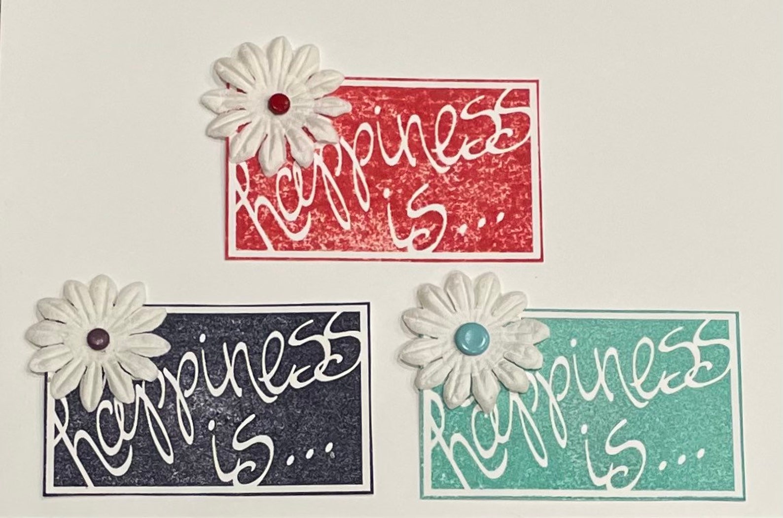 Happiness is Card Saying - Etsy