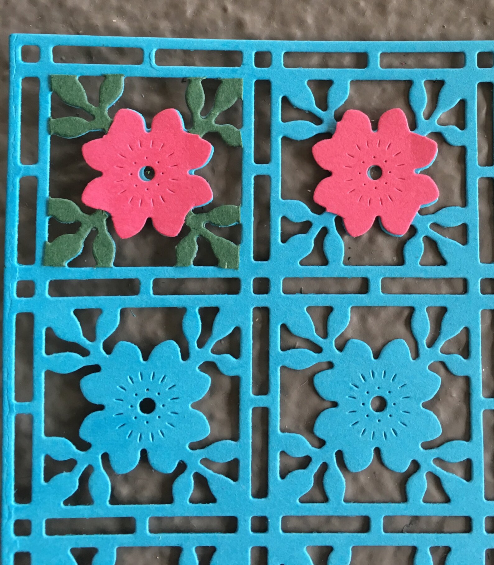 Floral Background Die Cuts - Etsy