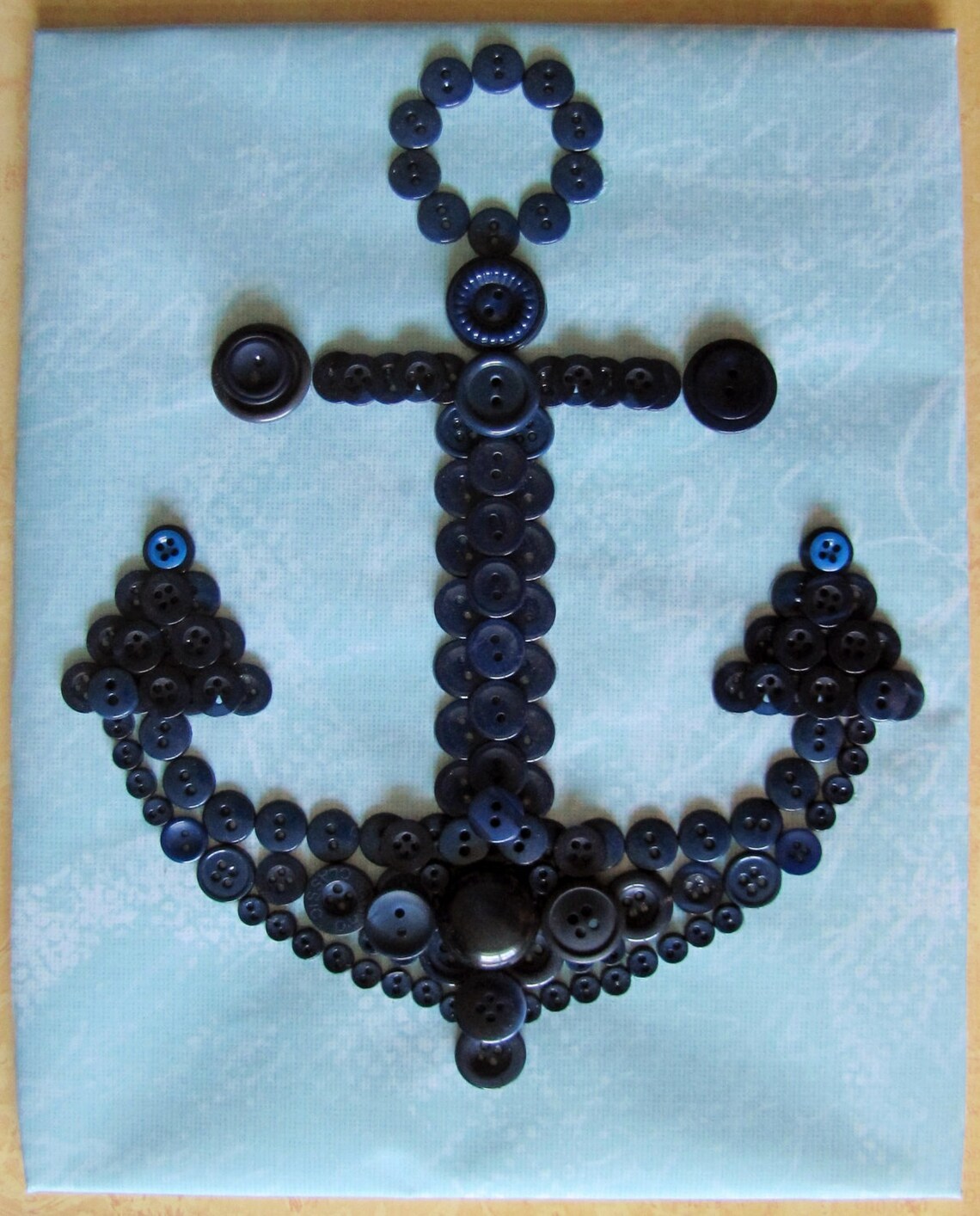 Anchor Button Art - Etsy