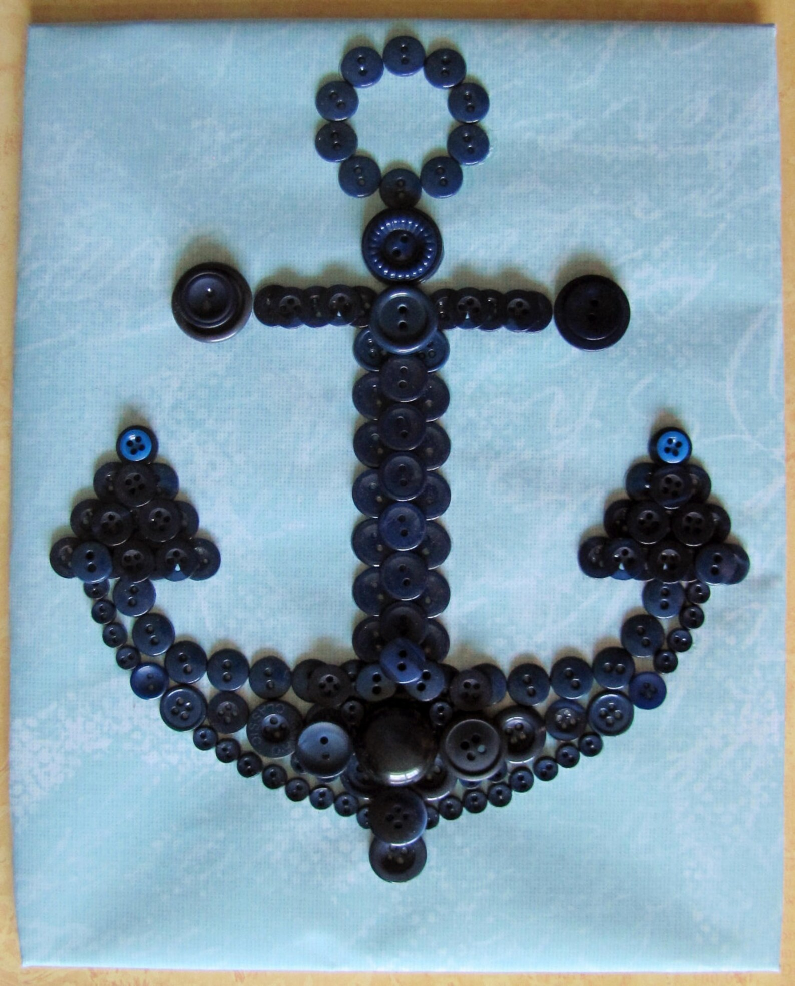 Anchor Button Art - Etsy