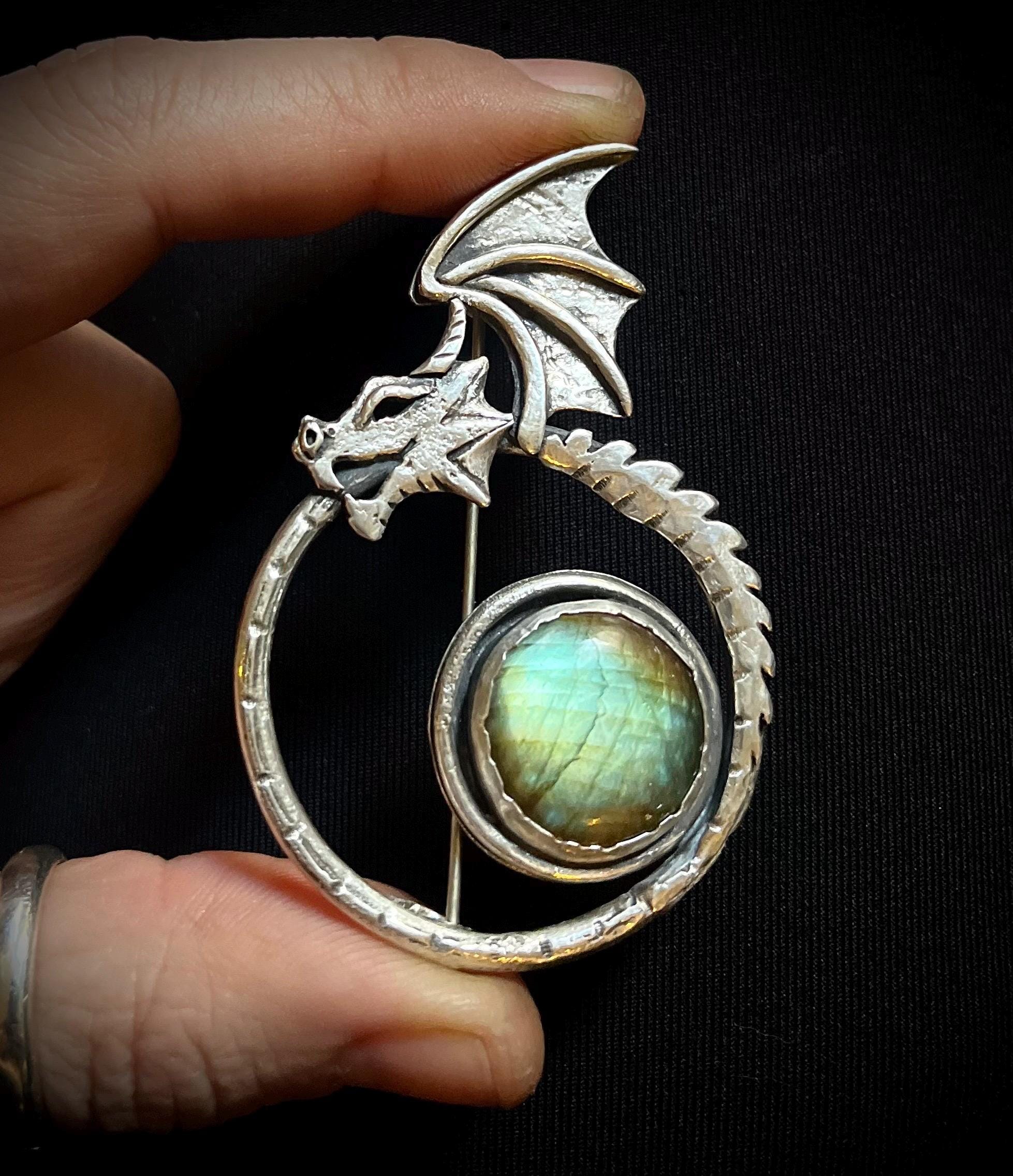 Ouroboros brooch store