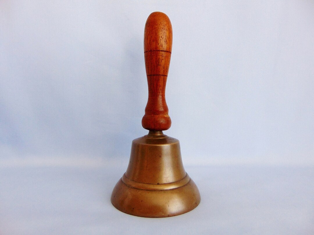 Antique German Bronze Bell With Clapper Ca.1900-1910 - Etsy