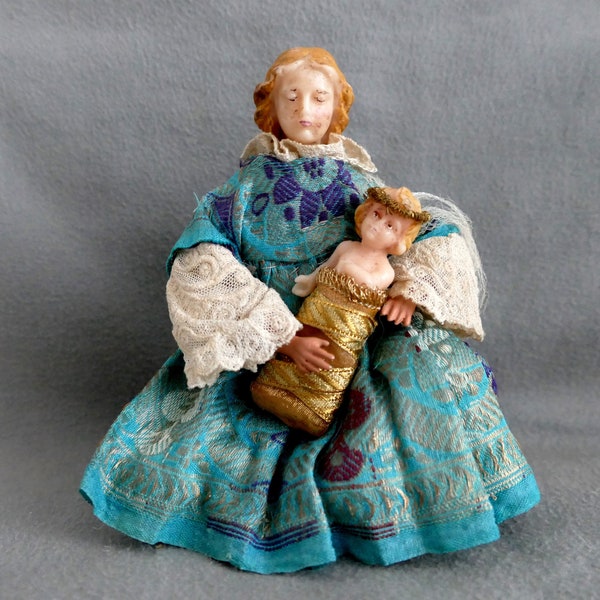 Antique German Nativity Scene - Etsy
