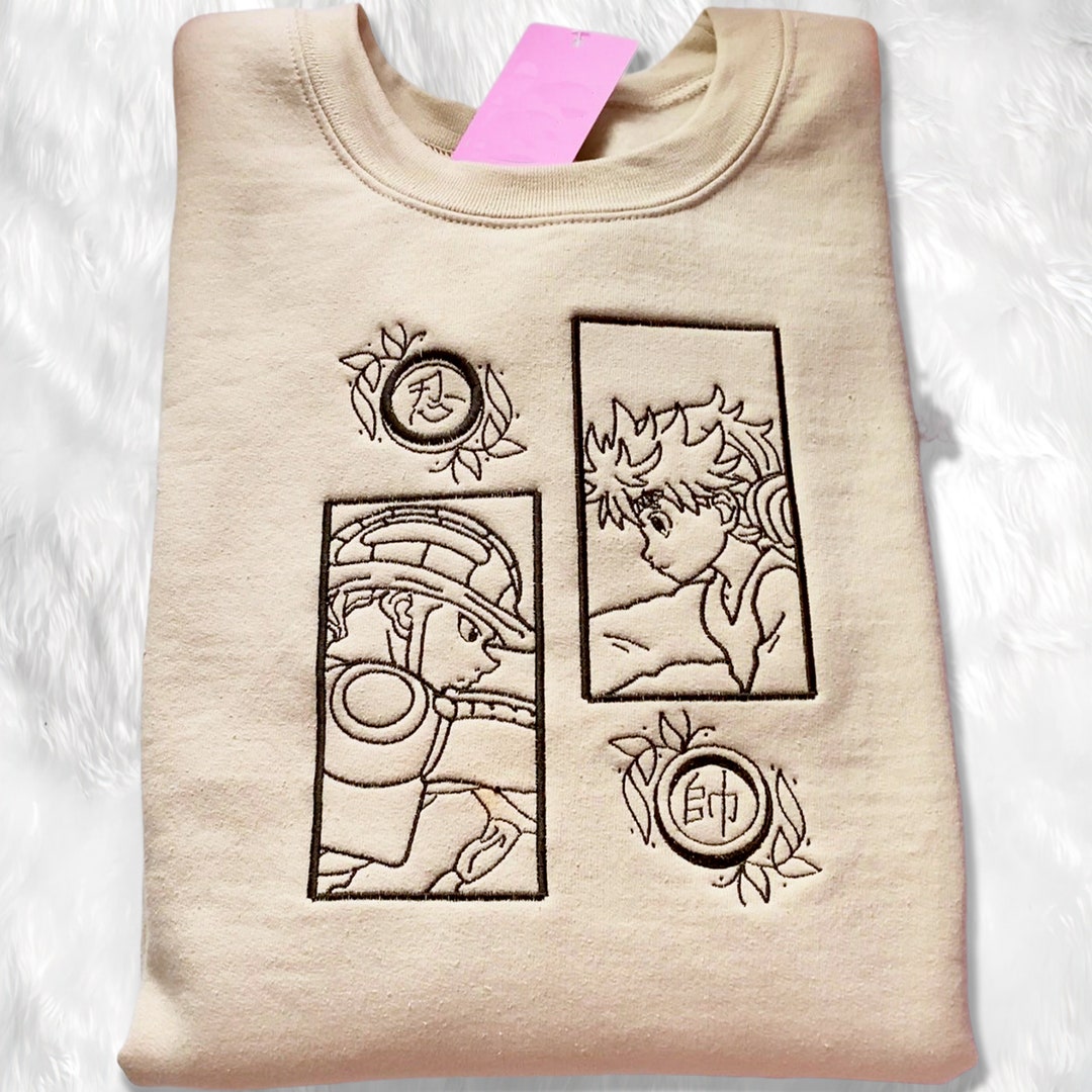 King & Shinobi Embroidered Tshirt/sweatshirt/hoodie Anime Hxh - Etsy