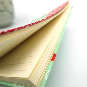 A6 Japanese Paper Diary, Zen-style Pocket Notebook, Koi Carp Goldfish ...