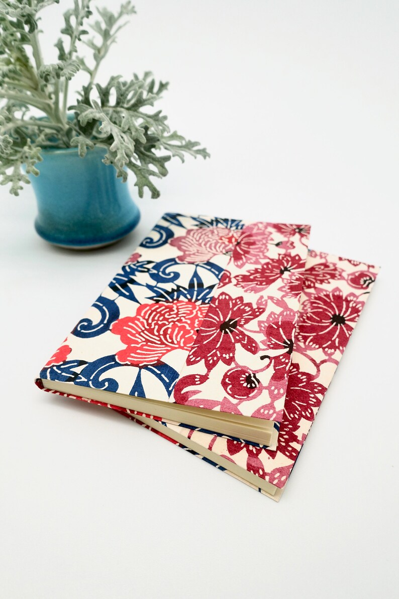 Ethnic spirit notebook Japanese paper diary lined writing | Etsy