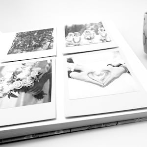Customizable Photo Album in Japanese Paper, Ultramarine Hokusai Wave ...