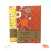 Small Orange Japanese Paper Notebook Rust and Gold Sakura A6 - Etsy