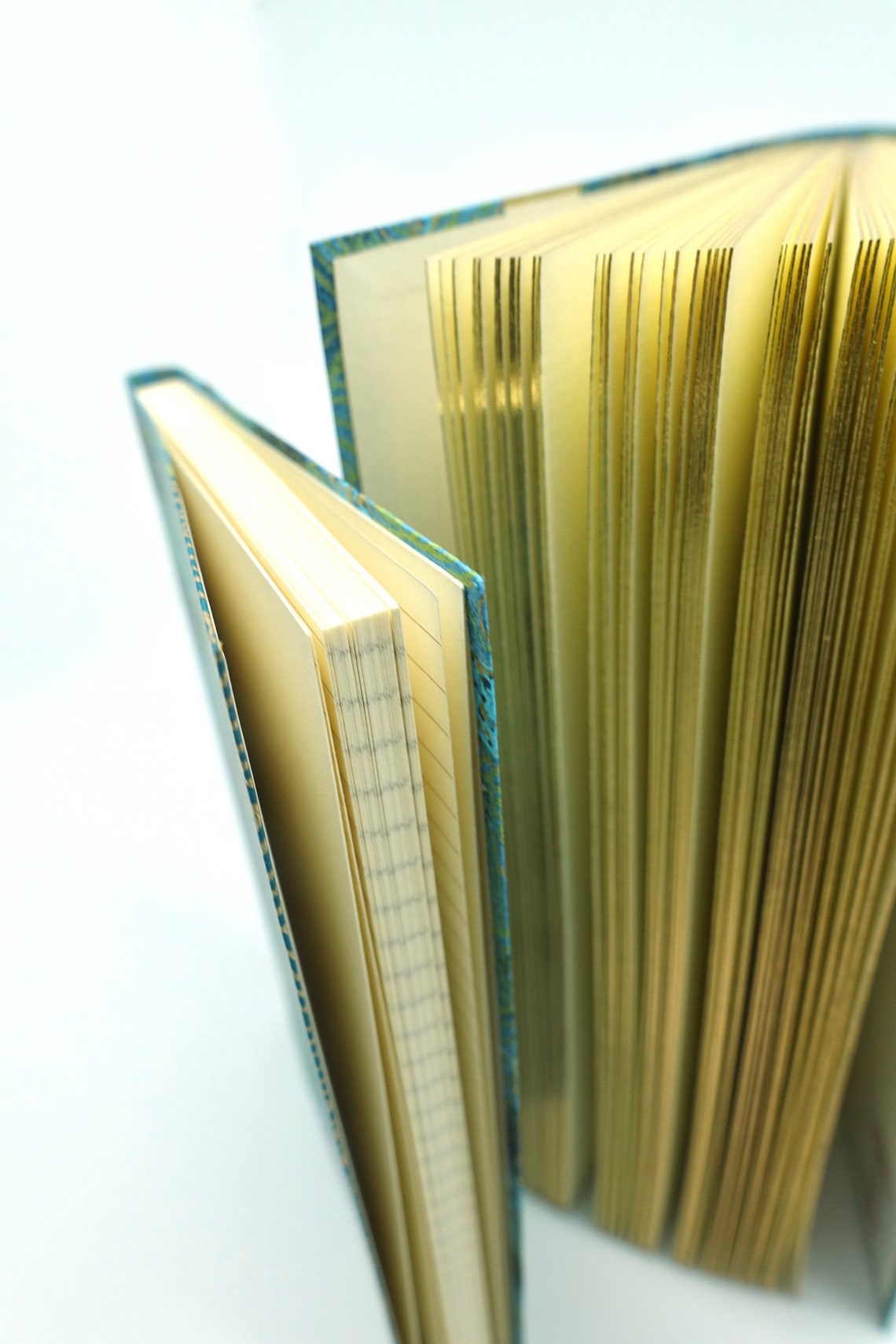 Japanese Paper Writing Notebook Black and Gold Diary Hokusai - Etsy