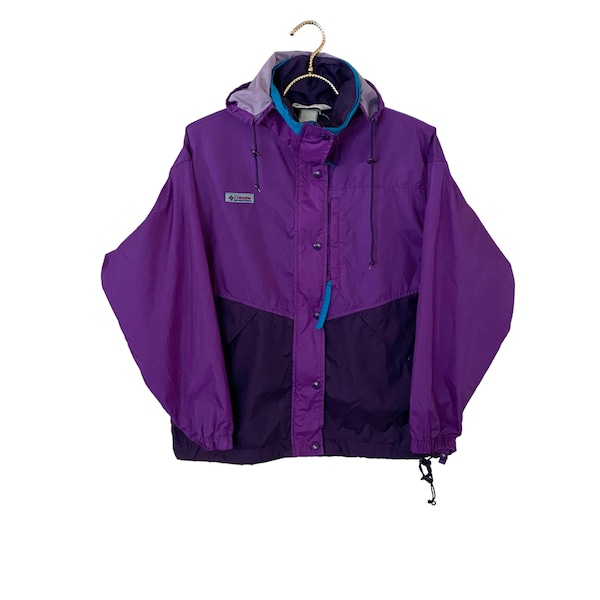 Columbia Windbreaker - Etsy