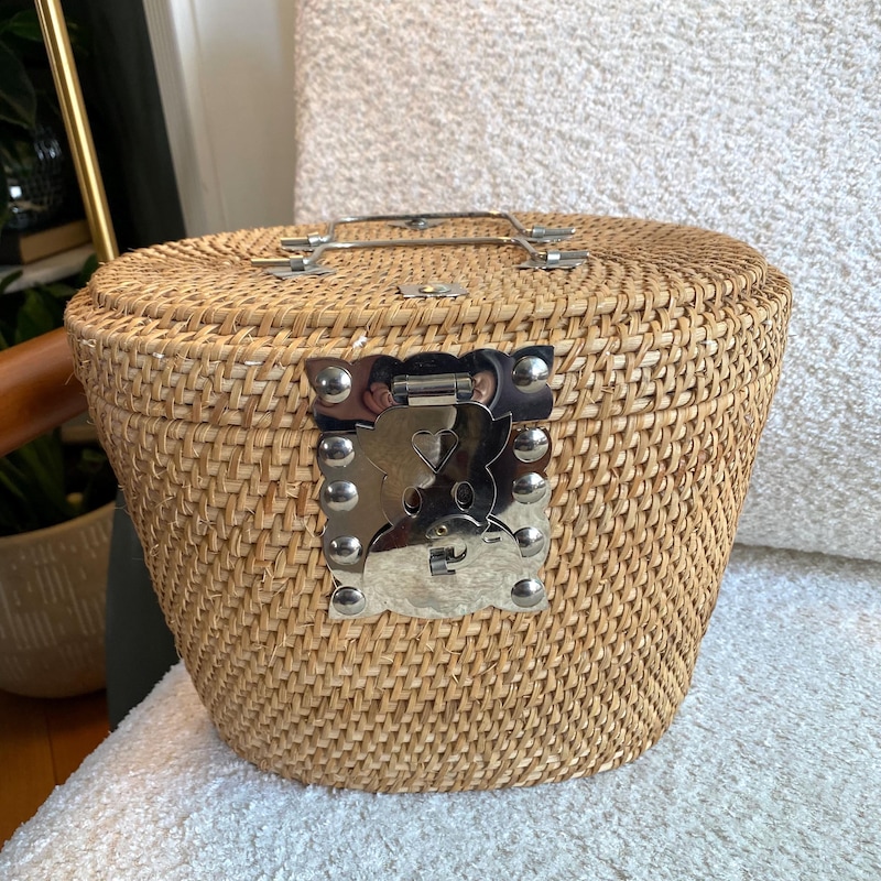 Wicker Handbag - Etsy