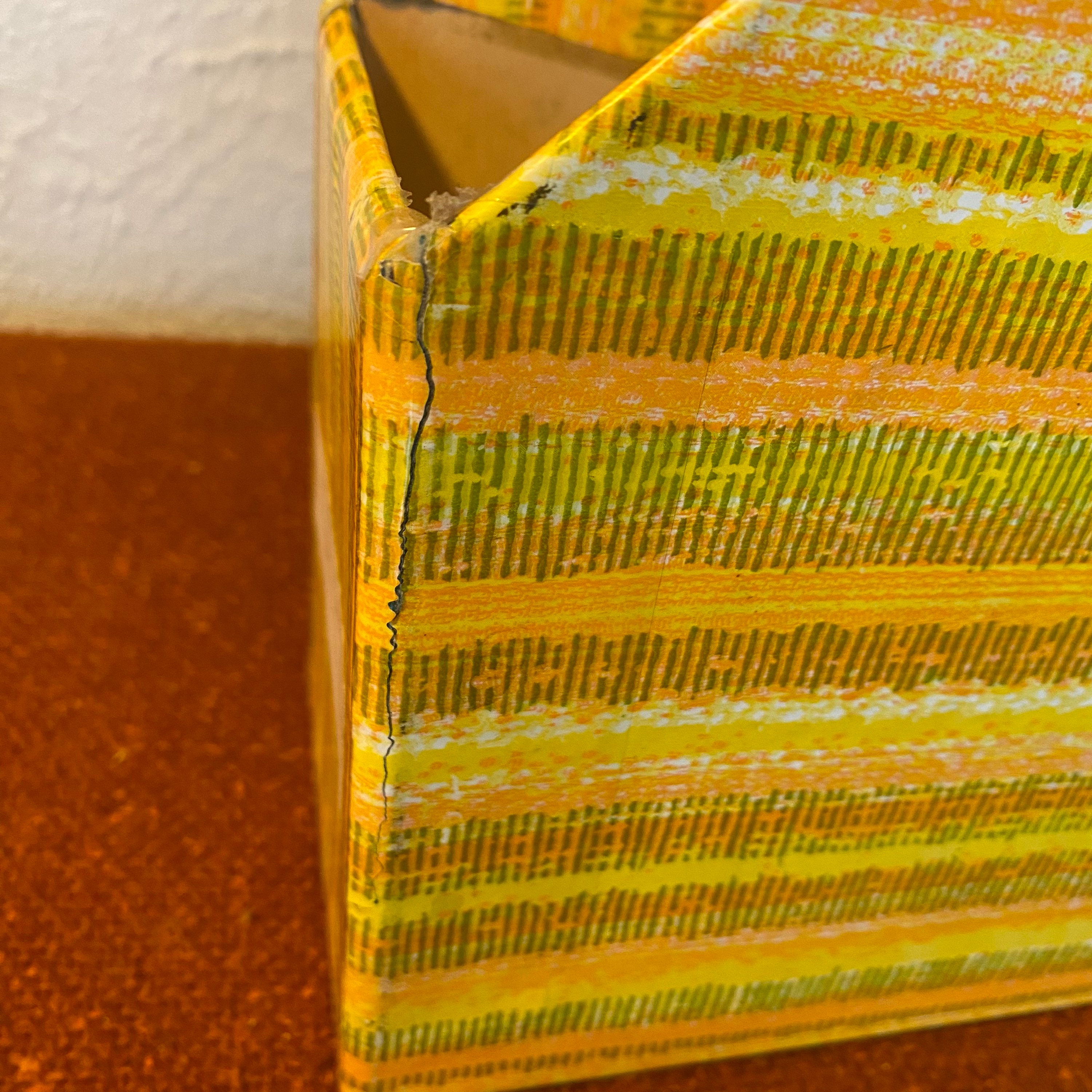 Vintage MCM 70s Magazine File Box Desk Office Organizer National ...