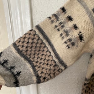 Vintage Unisex Handmade Alpaca Wool Sweater - Ecuadorian Handcrafted - Etsy