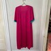 Vintage Henson Kickernick 1970’s Pink Geometric Lounge/sleep Dress ...