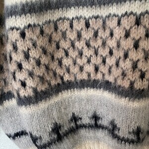 Vintage Unisex Handmade Alpaca Wool Sweater - Ecuadorian Handcrafted - Etsy