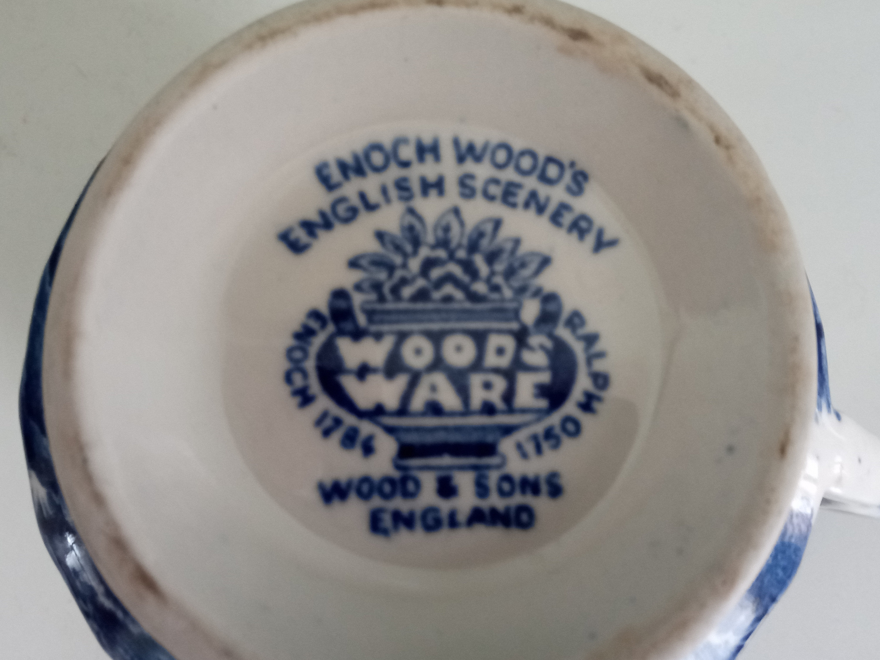 Vintage Wood & Sons Enoch Wood's English Scenery Footed | Etsy