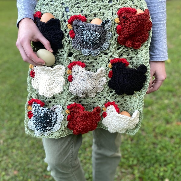 Crochet Egg Apron - Etsy