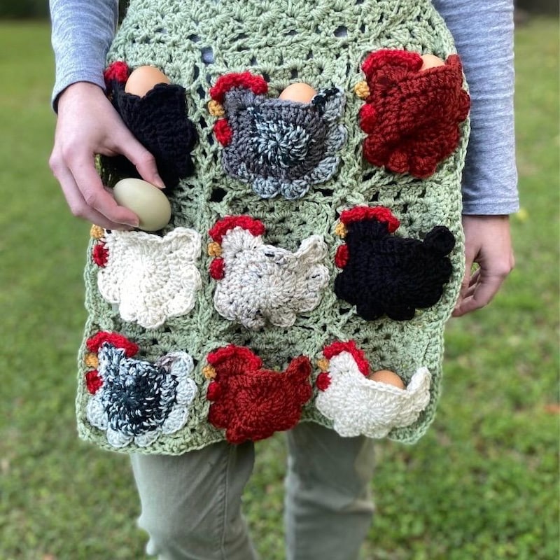 Crochet Egg Apron - Etsy