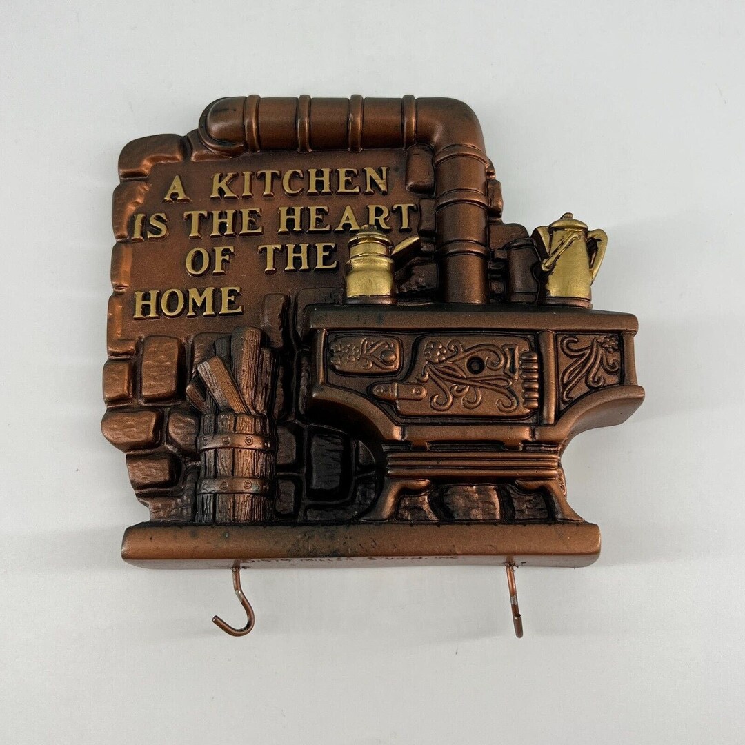 Miller Studio 1963 Chalkware Kitchen Wall Hanging Heart of the Home ...