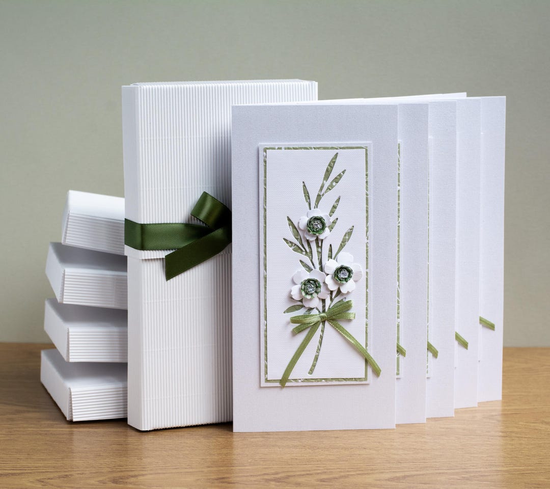 Handmade 3D Greeting Card Set With Gift Box - Customizable Birthday ...