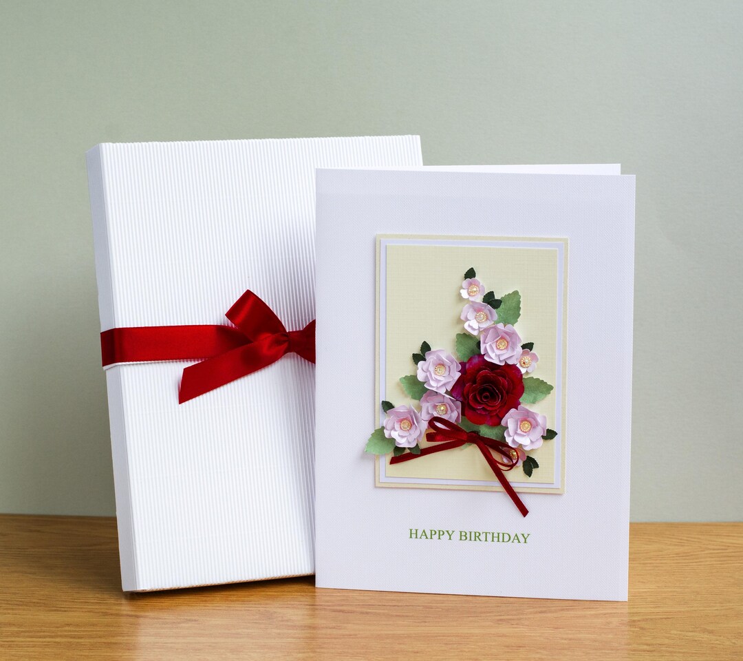 Handmade Greeting Card - 3D - Card for Mum - Personalised Card ...